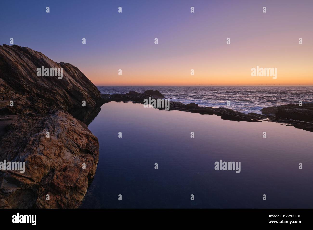 The Blue Pool Stock Photo - Alamy