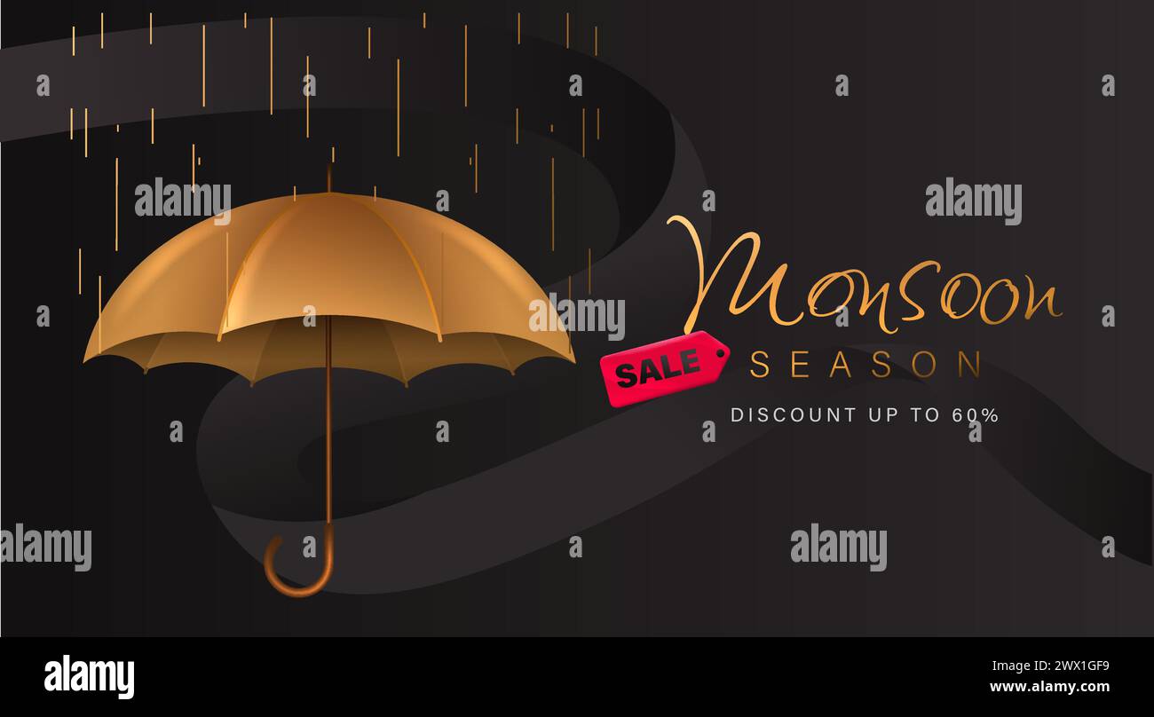 End monsoon Stock Vector Images - Alamy