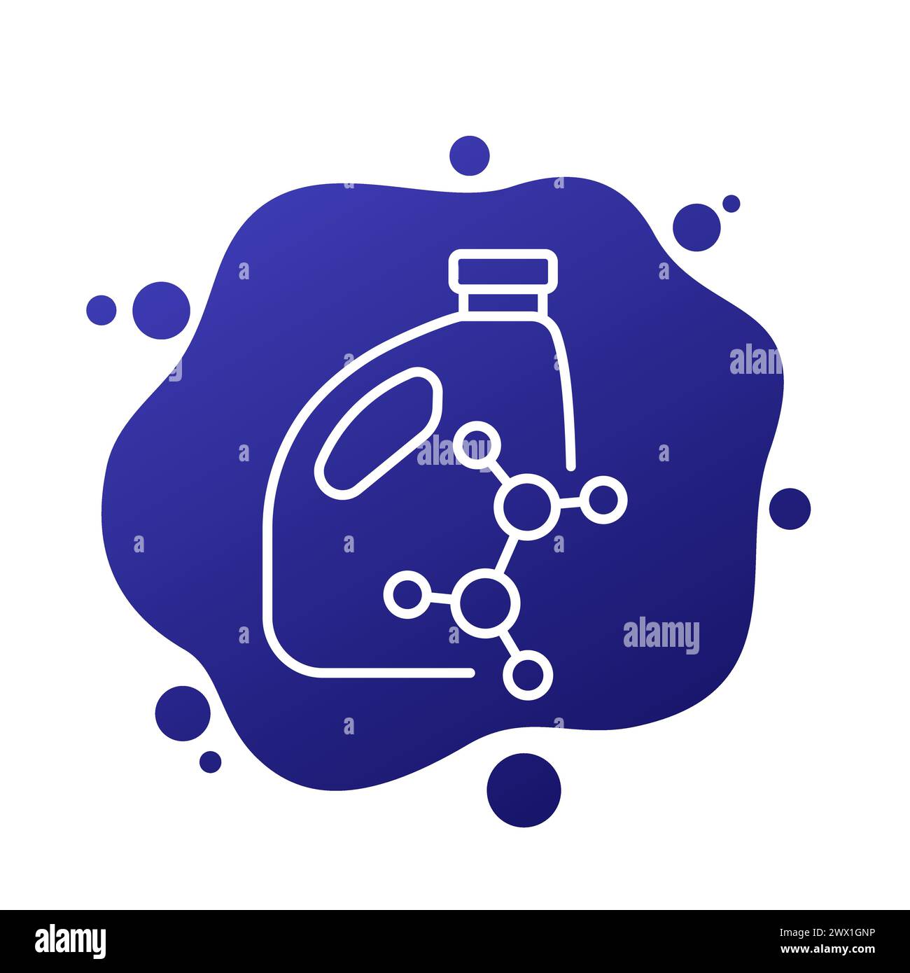 Icon artificial synthetic Stock Vector Images - Alamy