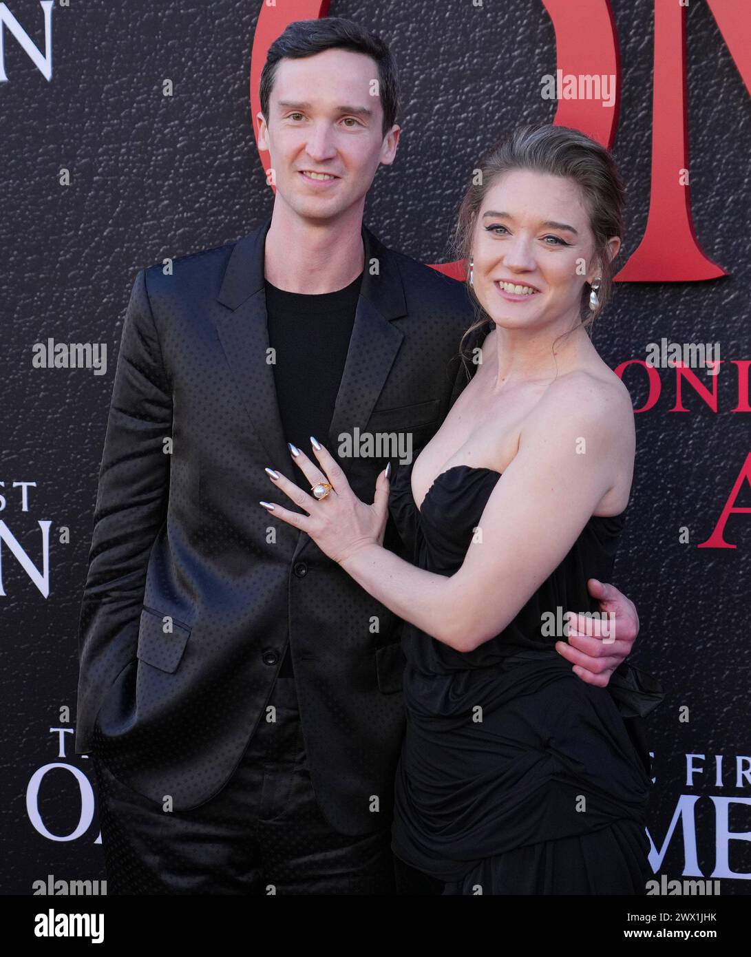 Los Angeles, USA. 26th Mar, 2024. (L-R) Tim Smith and Arkasha Stevenson ...
