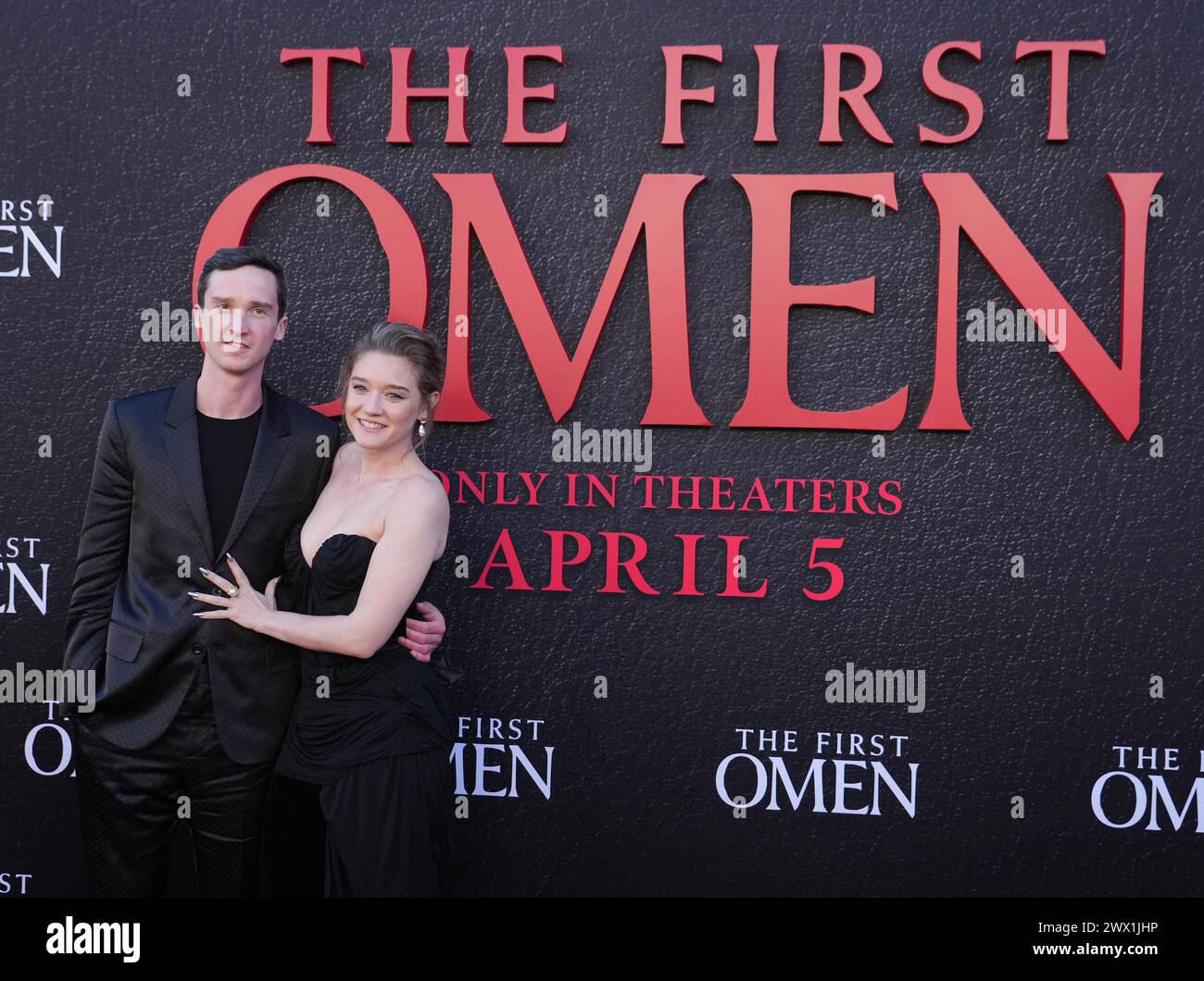 Los Angeles, USA. 26th Mar, 2024. (L-R) Tim Smith and Arkasha Stevenson ...