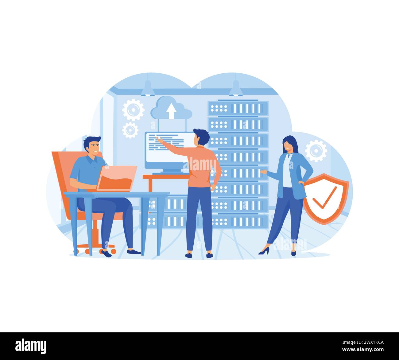 System administration tools Stock Vector Images - Alamy