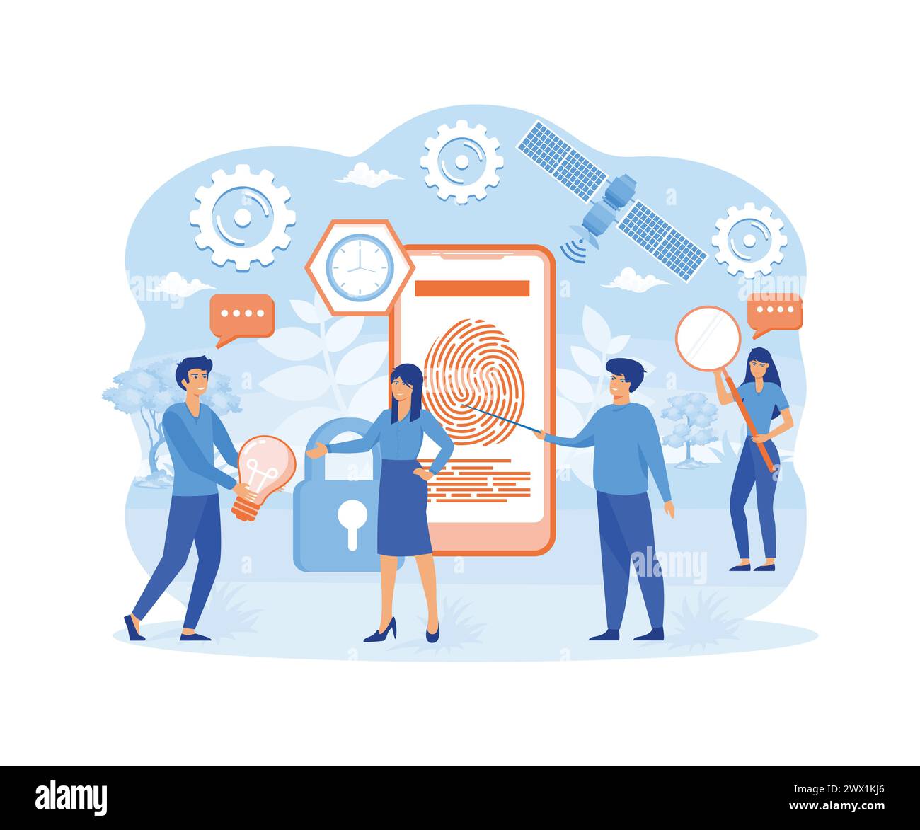 Finger Authentication Fingerprint Screening Security System Fraud