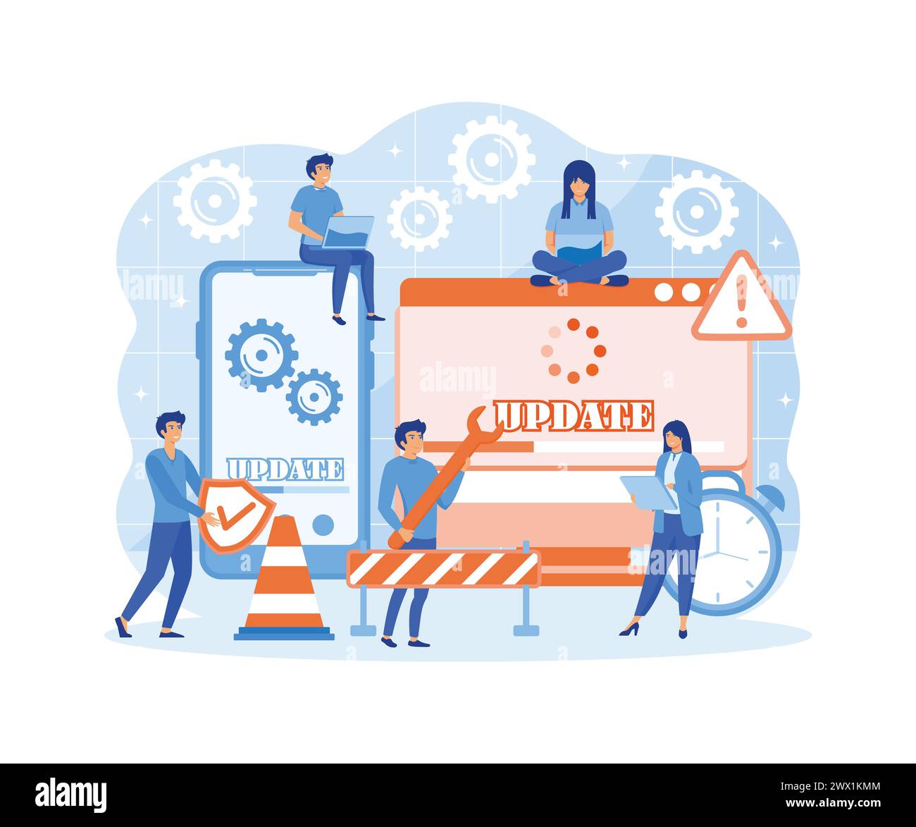 Load display Stock Vector Images - Alamy