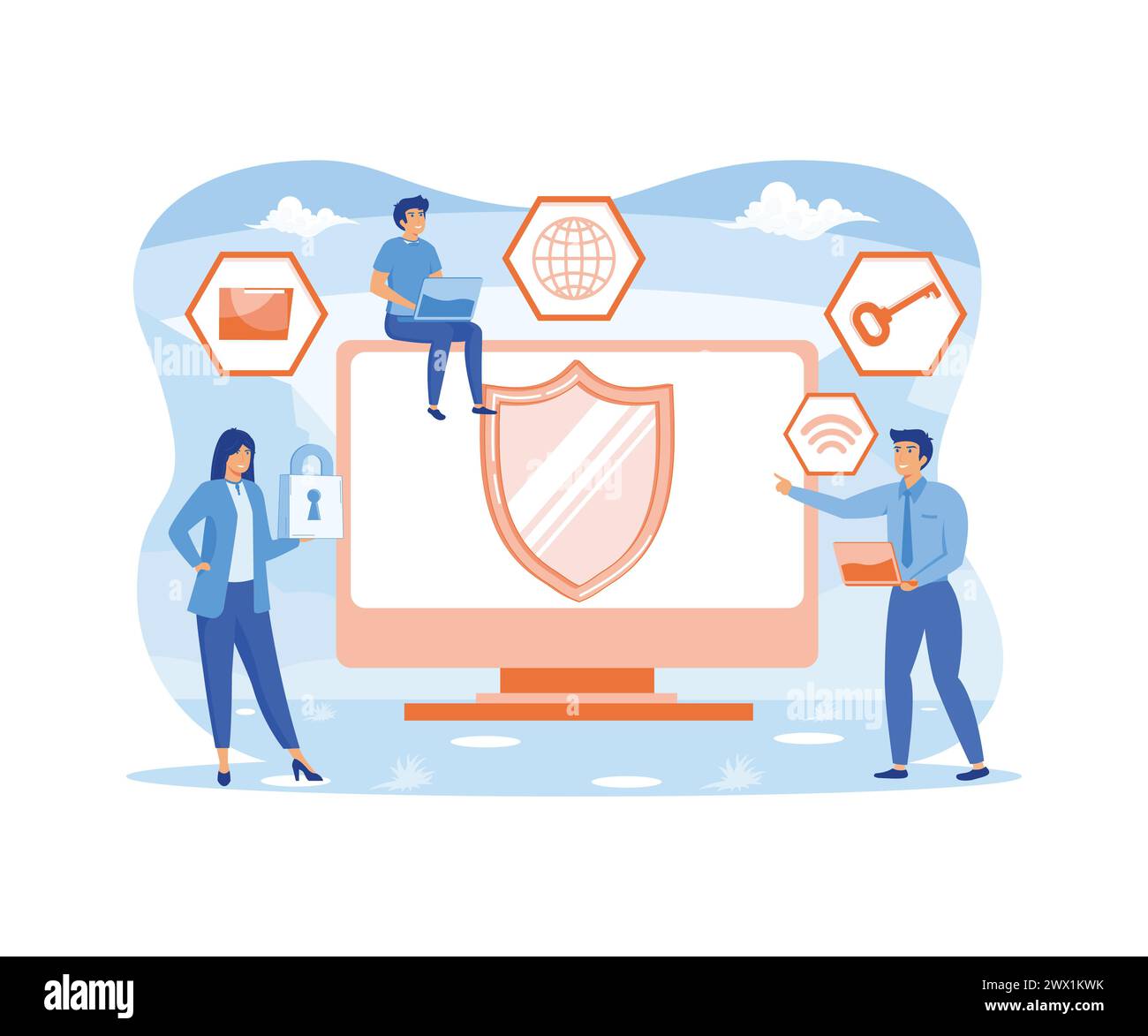 Secret id Stock Vector Images - Alamy