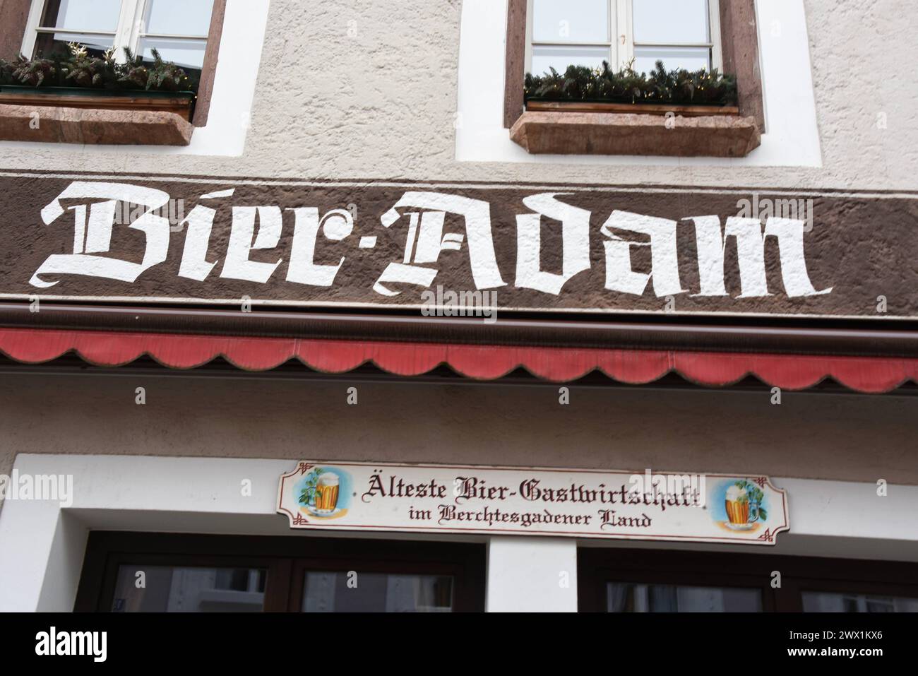 Bier Adam-Aelteste Bier-Gastwirtschaft im Berchtesgadener Land ...