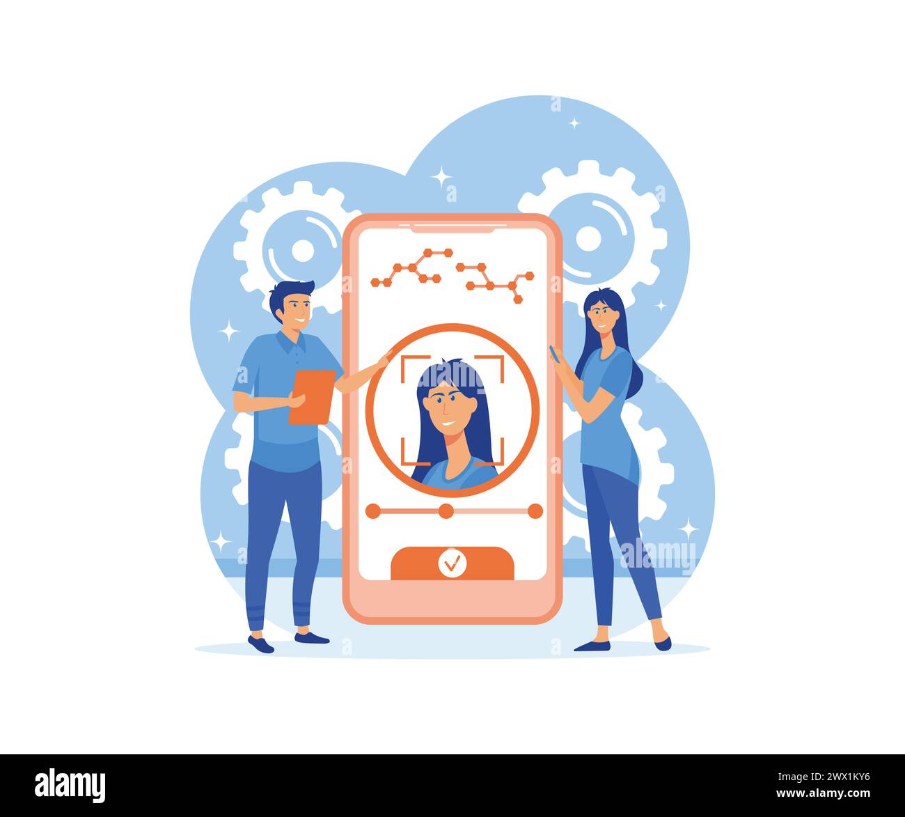 Face Recognition And Data Safety Mobile Phone Users Getting Access To