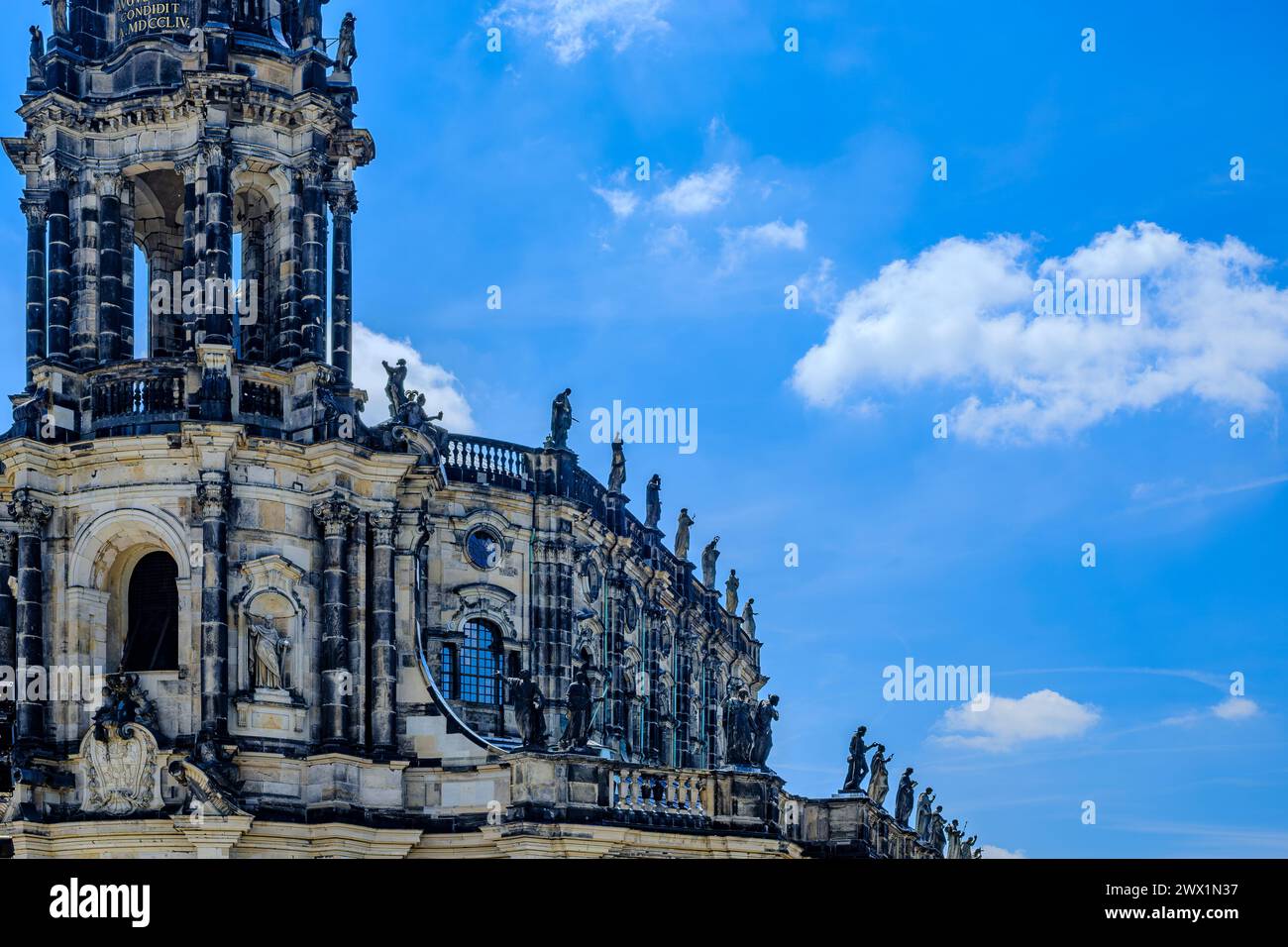 The Catholic Court Church, a Baroque cathedral at Theater Square ...