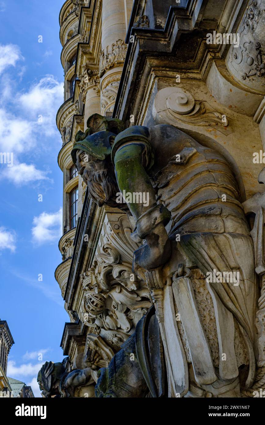 George's Gate, architectural detail at Residential Palace in the Inner ...