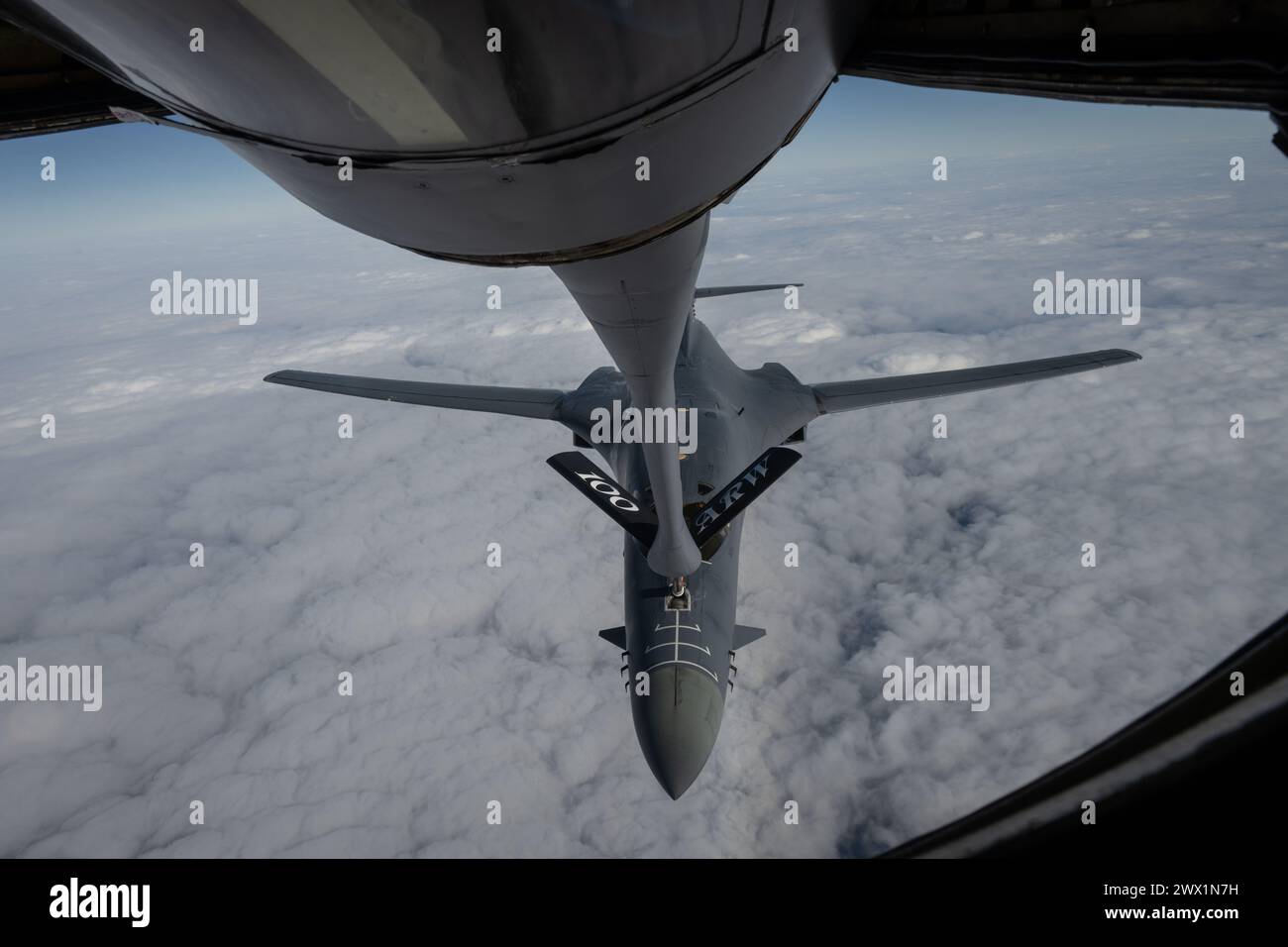 A U.S. Air Force B-1 Lancer from the 7th Bomb Wing, Dyess Air Force ...