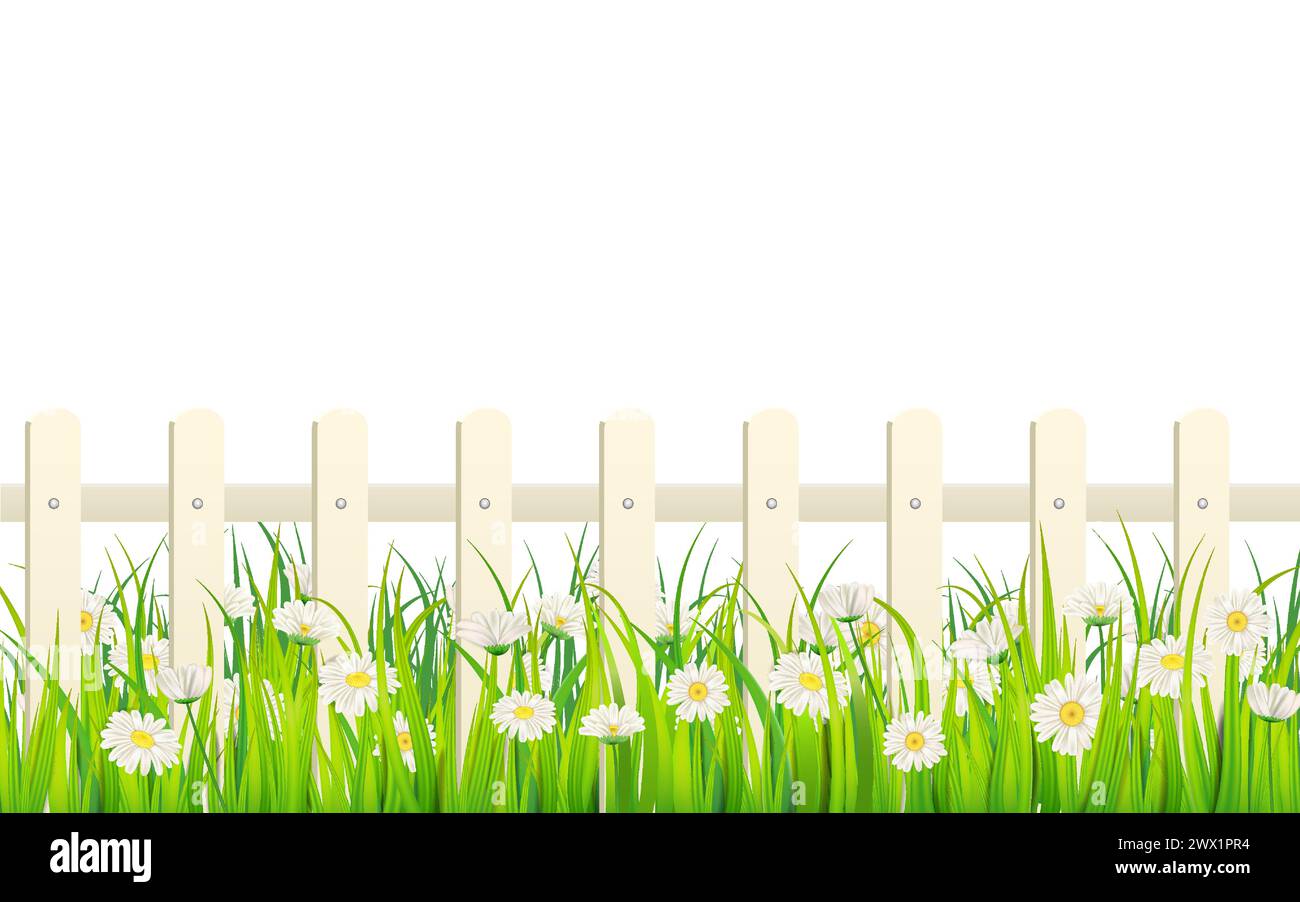 Village white flowers Stock Vector Images - Alamy
