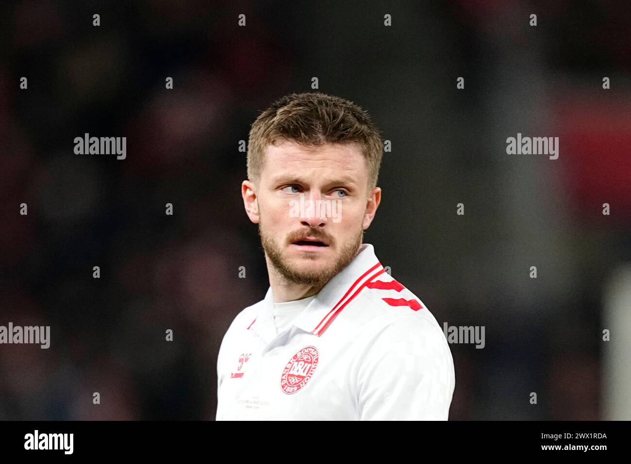 Broendby Stadium, Copenhagen, Denmark. 26th Mar, 2024. Anders Dreyer ...
