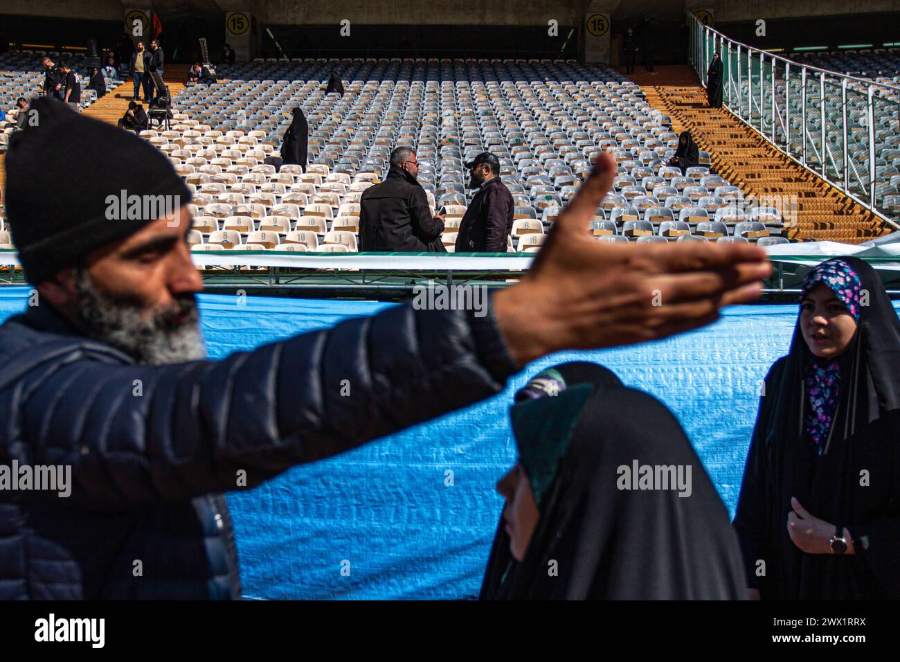 Huge Quranic gathering at Azadi Stadium TEHRAN, Azadi Stadium hosted ...