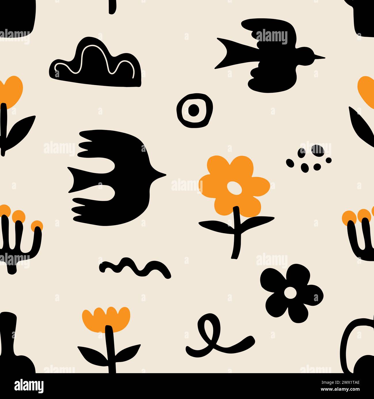 Botanical and organic shapes design hi-res stock photography and images ...