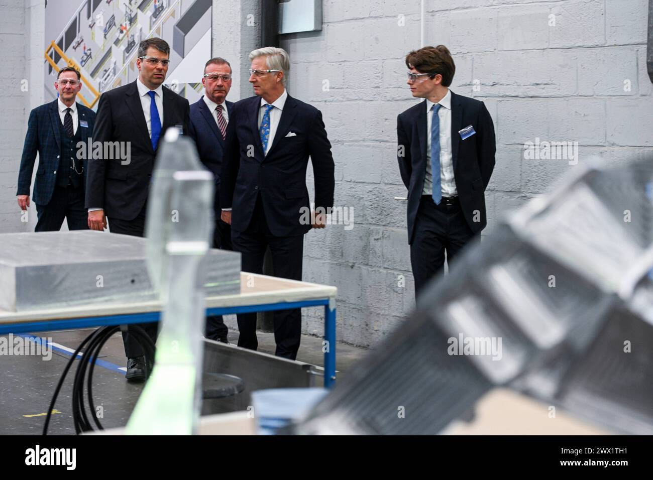 Belgium, Brussels, 26 March 2024 His Majesty King Philippe of Belgium ...