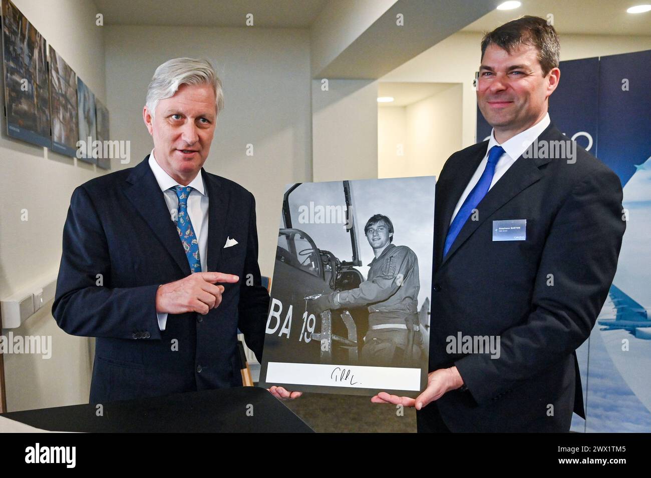 Belgium, Brussels, 26 March 2024 His Majesty King Philippe of Belgium ...