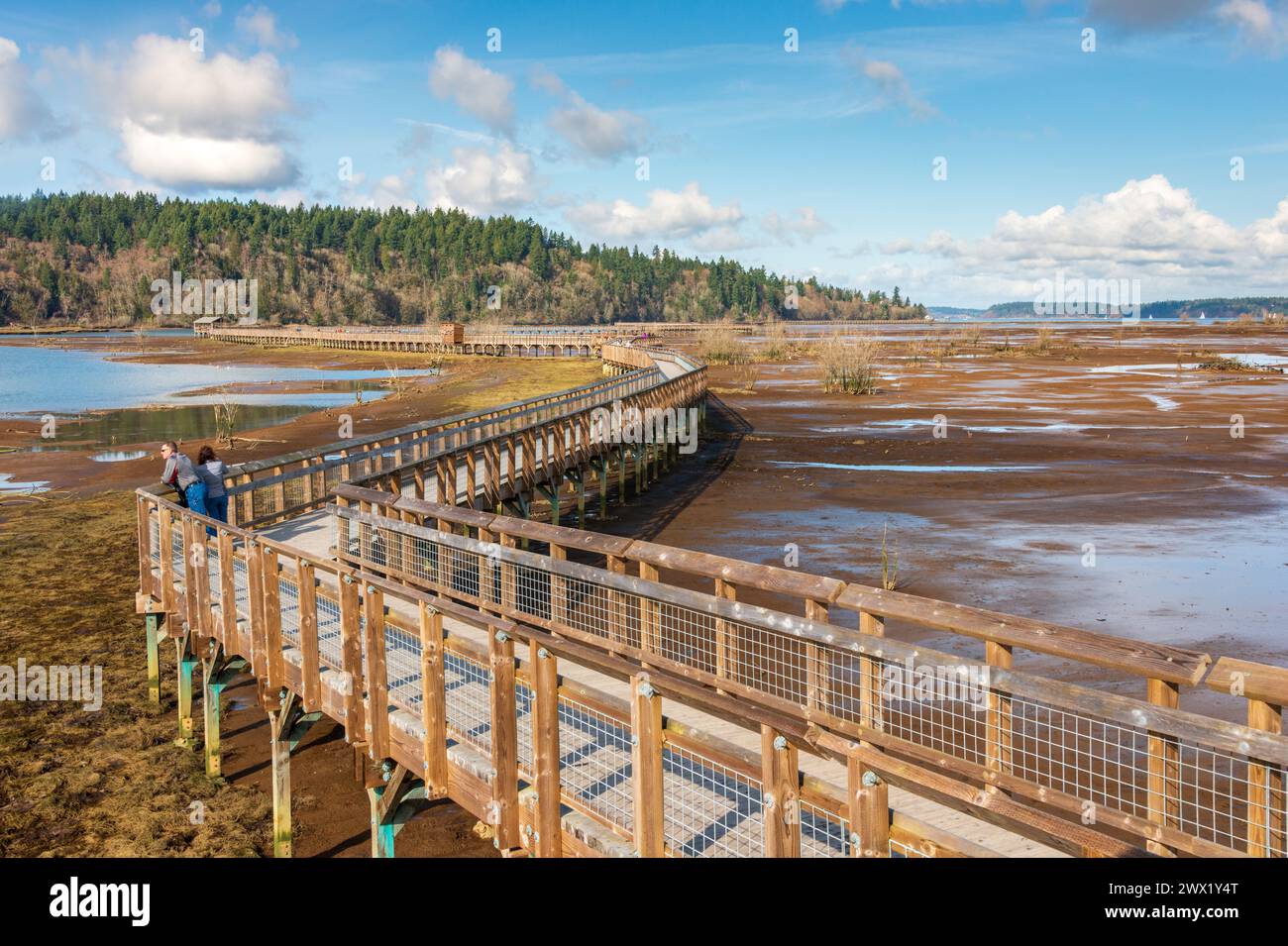 The Billy Frank Jr. Nisqually National Wildlife Refuge in Washington ...
