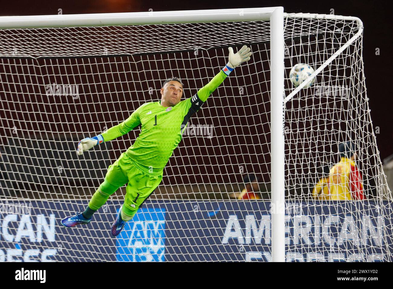 Los Angeles, United States. 26th Mar, 2024. Costa Rica goalkeeper ...