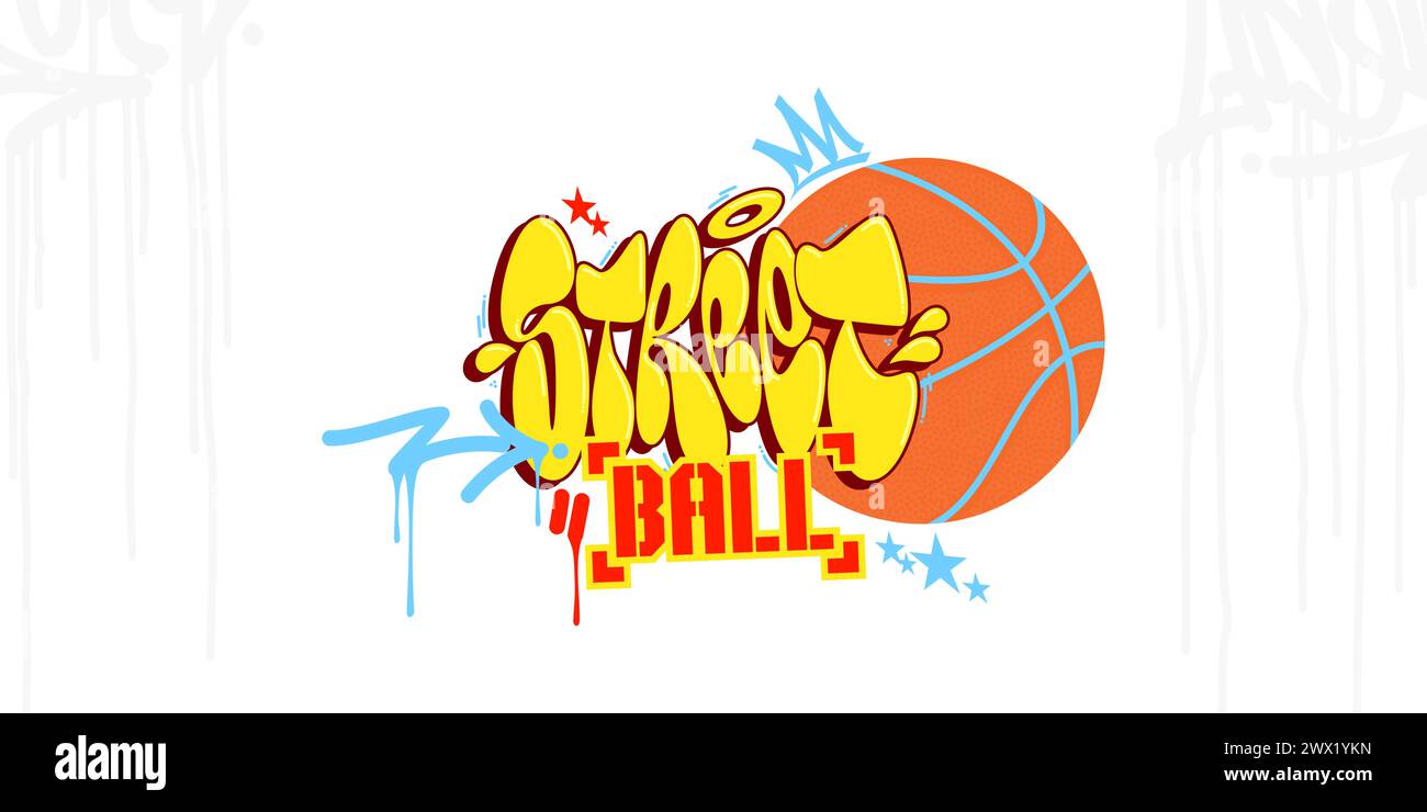 Cool Trendy Abstract Hip Hop Urban Street Art Graffiti Style Word ...