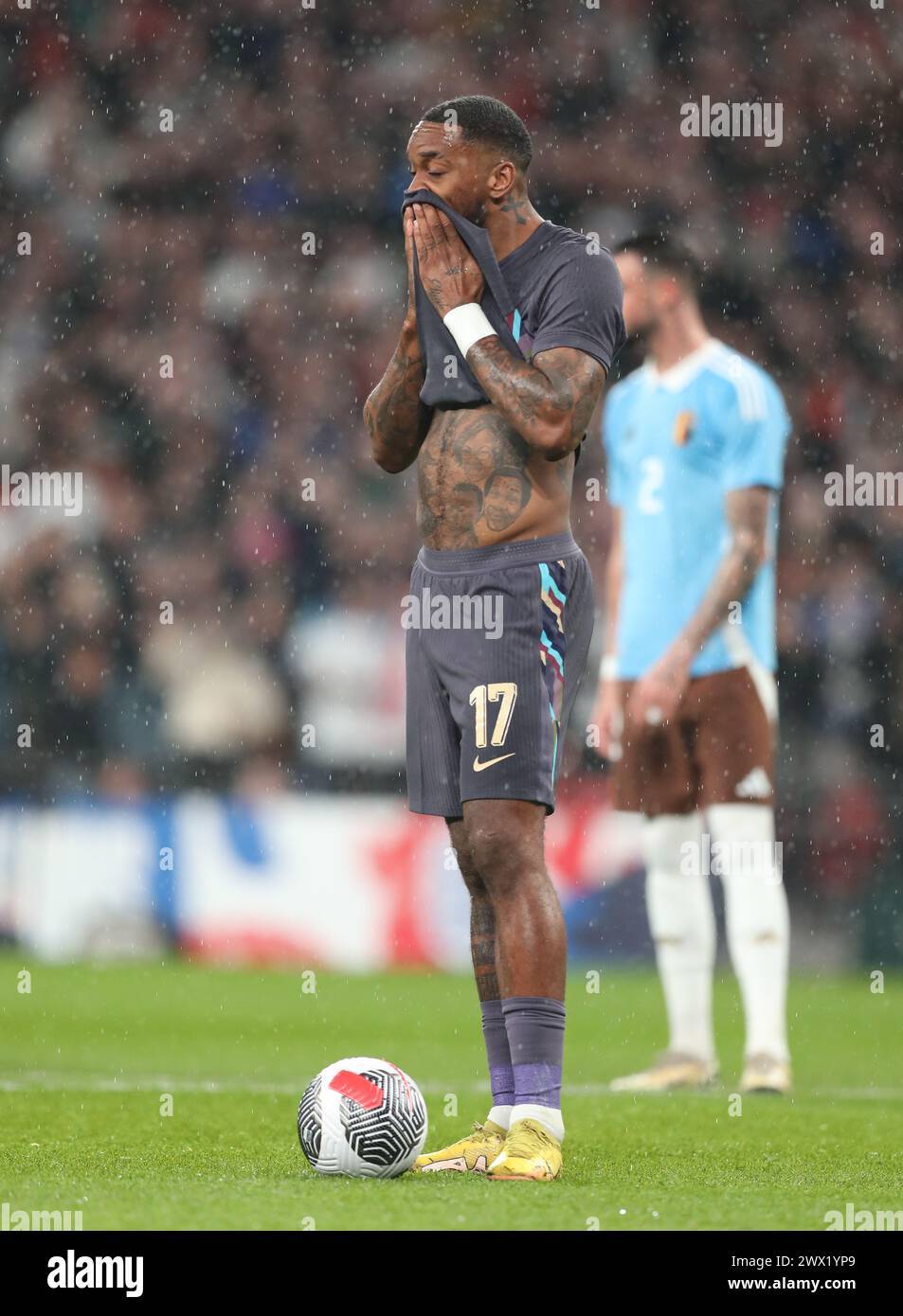 Ivan Toney of England - England v Belgium, International Friendly ...