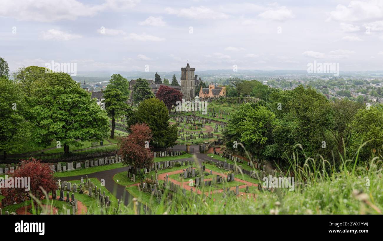 A sweeping panorama captures the serene Church of the Holy Rude ...