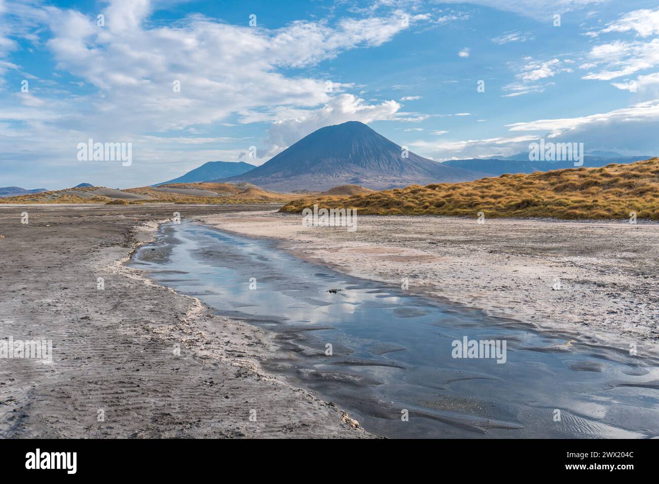 Ol Doinyo Lengai volcano in Tanzania (Lake Natron Stock Photo - Alamy