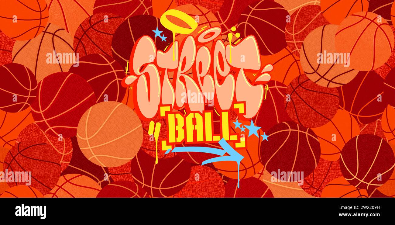 Abstract Hip Hop Hand Written Urban Street Art Graffiti Style Word ...