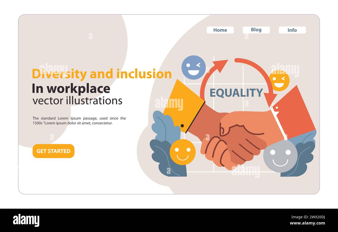 Handshake beneath the word Equality. Promoting unity and fairness among ...