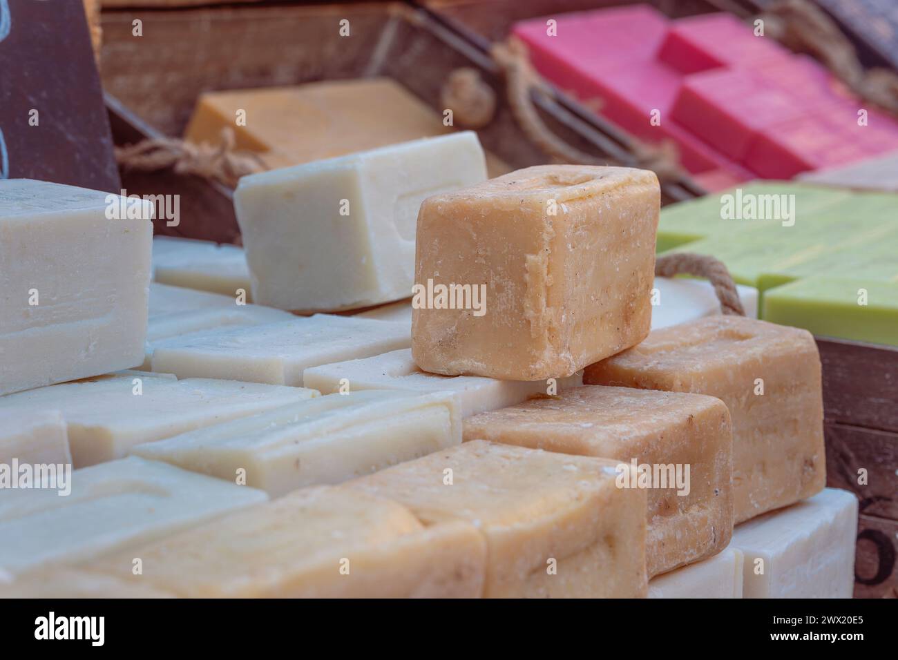 Soap making factory hi-res stock photography and images - Alamy