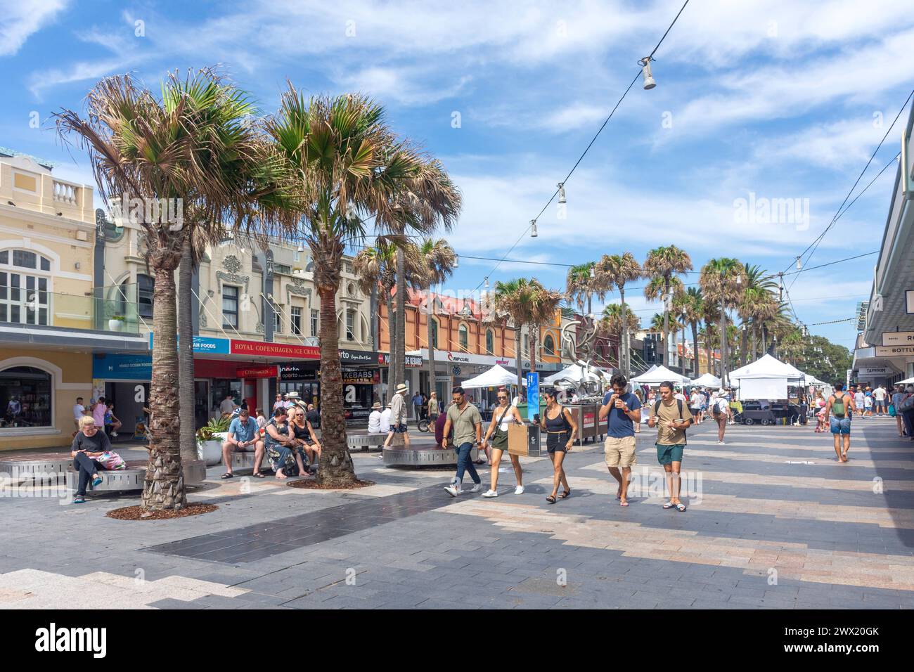 The Corso, Manly, North Sydney, Sydney, New South Wales, Australia ...