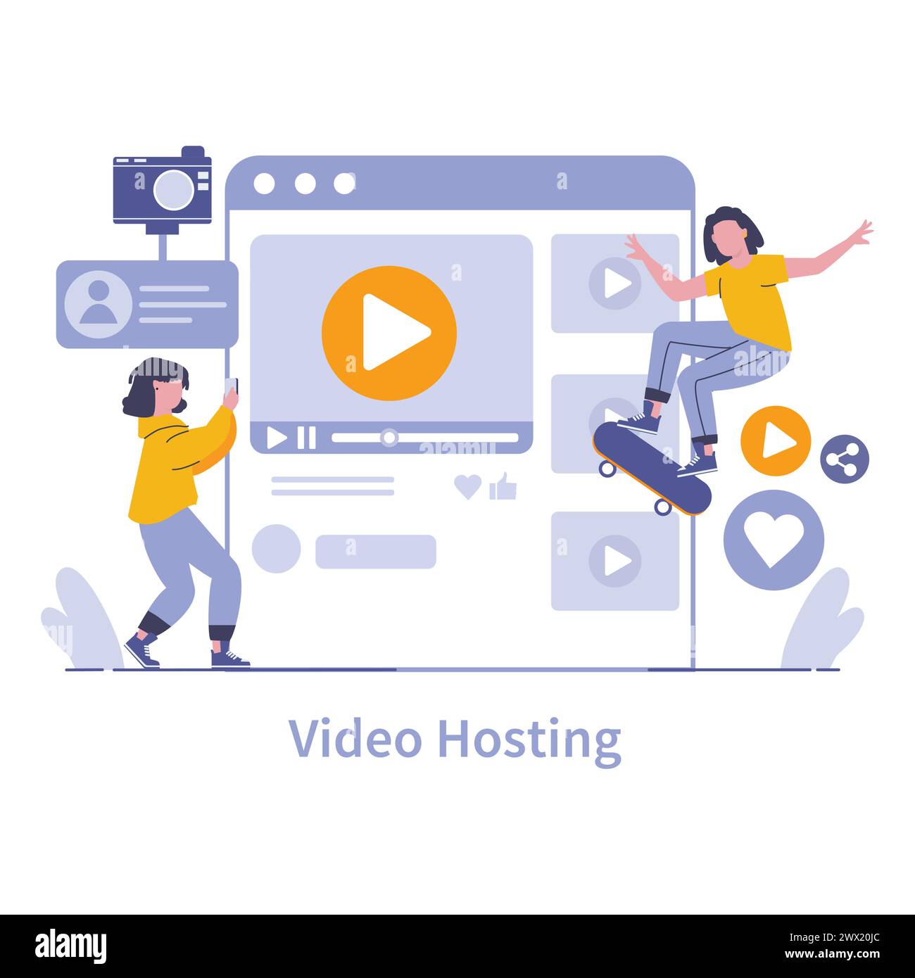 A community hub Stock Vector Images - Alamy