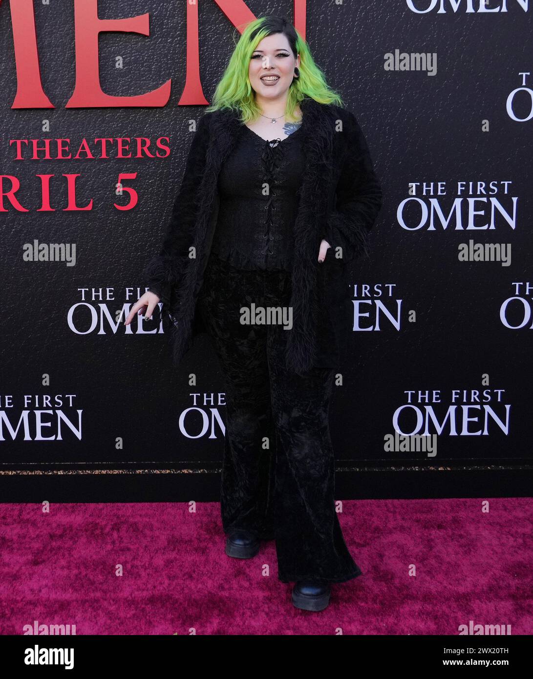 Dre Ronayne arrives at the 20th Century Studio's THE FIRST OMEN Los ...