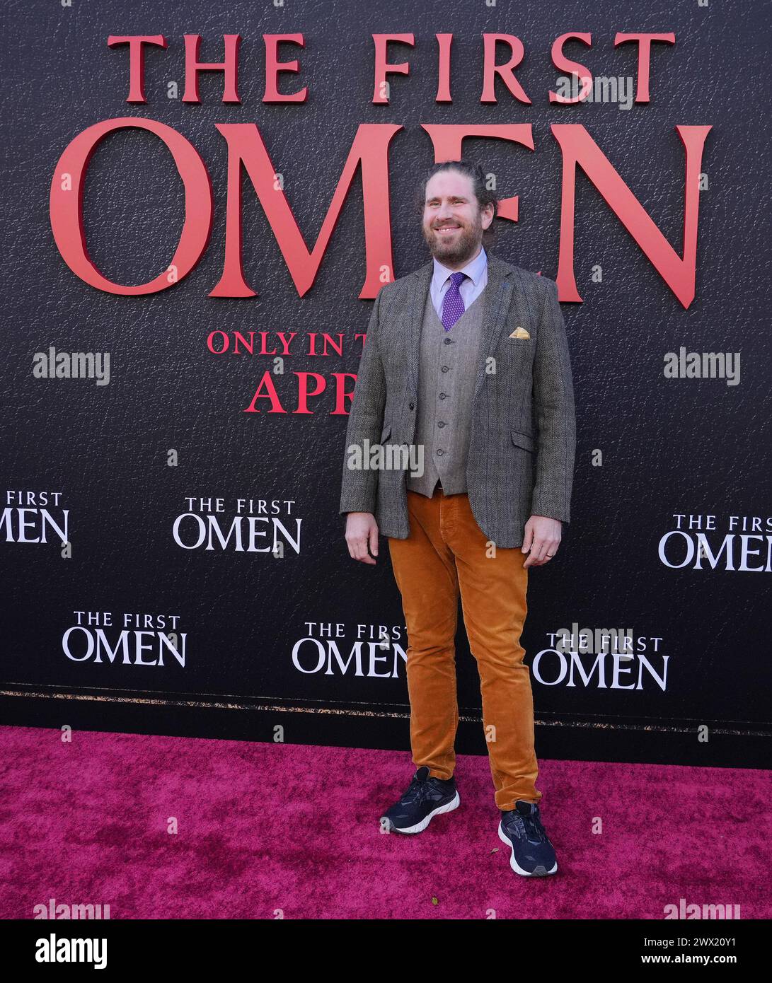 Ben Jacoby arrives at the 20th Century Studio's THE FIRST OMEN Los ...