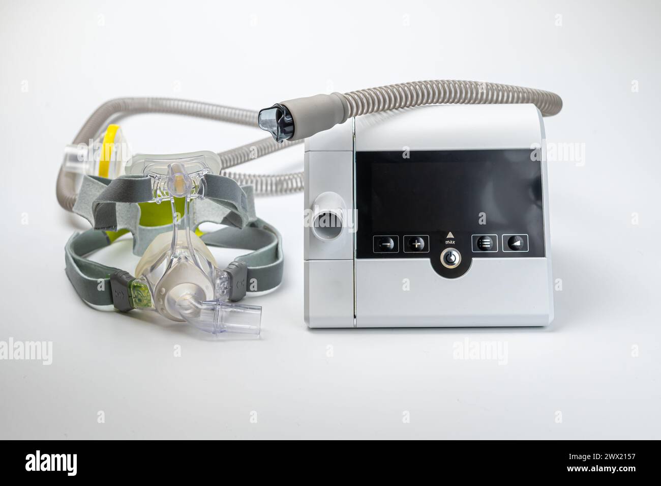 Continuous positive airway pressure system includes of CPAP machine ...