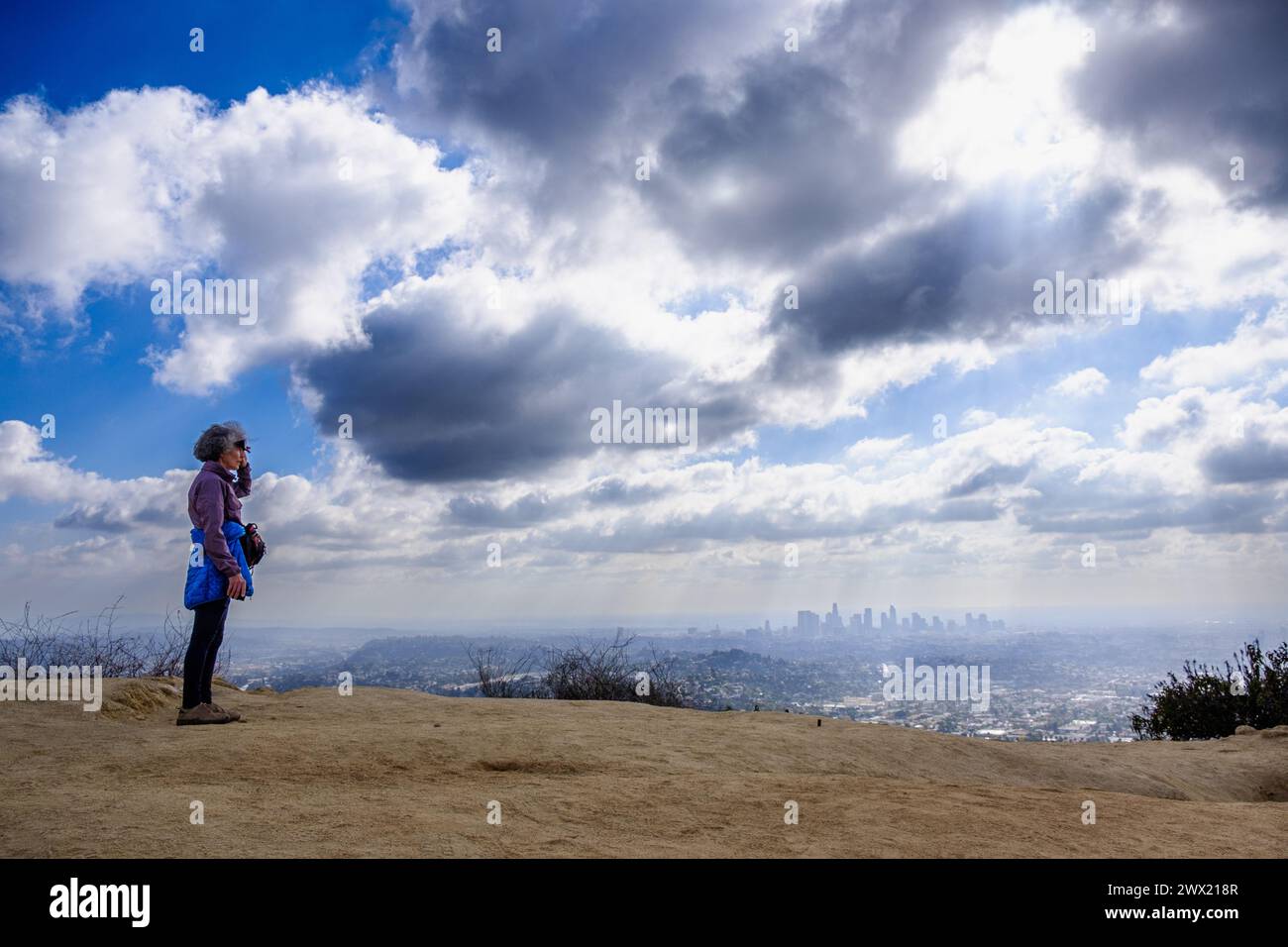 Griffith Park, Los Angeles, California, USA. With over 4,000 acres the ...