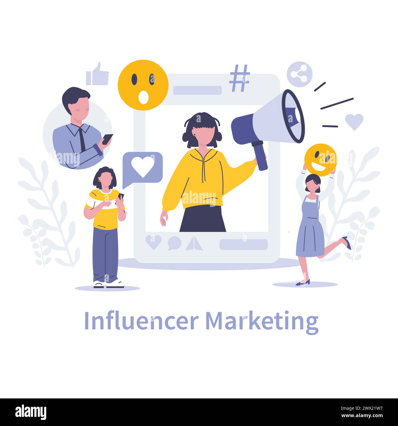 Customer Interaction in marketing concept. Influencer Marketing ... Customer Interaction in marketing concept. Influencer Marketing ...
