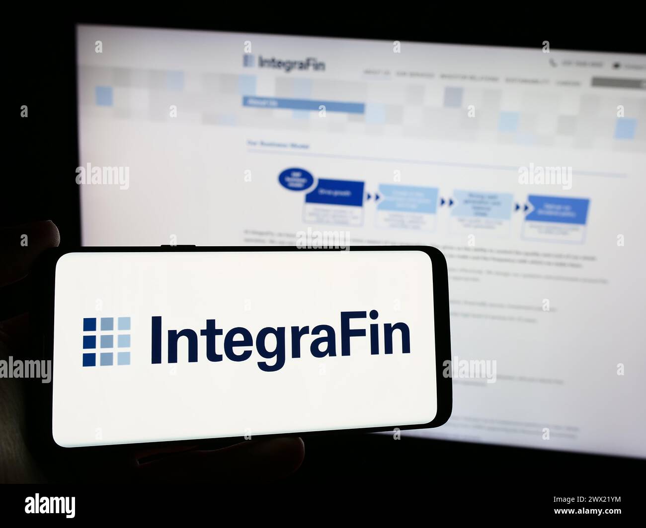 Integrafin logo hi-res stock photography and images - Alamy