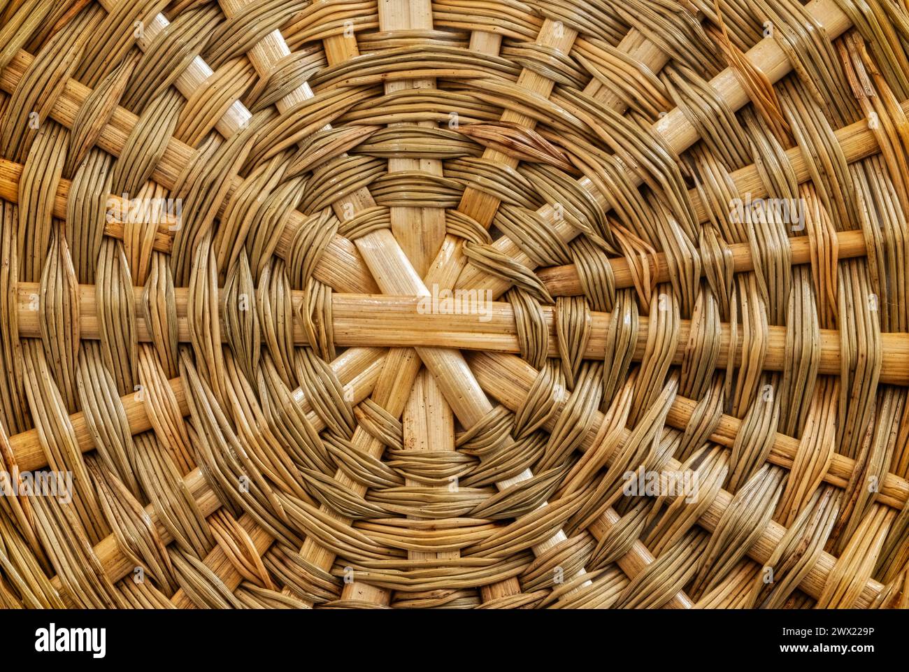 Natural wicker braided woven rattan Sedge grass texture background ...