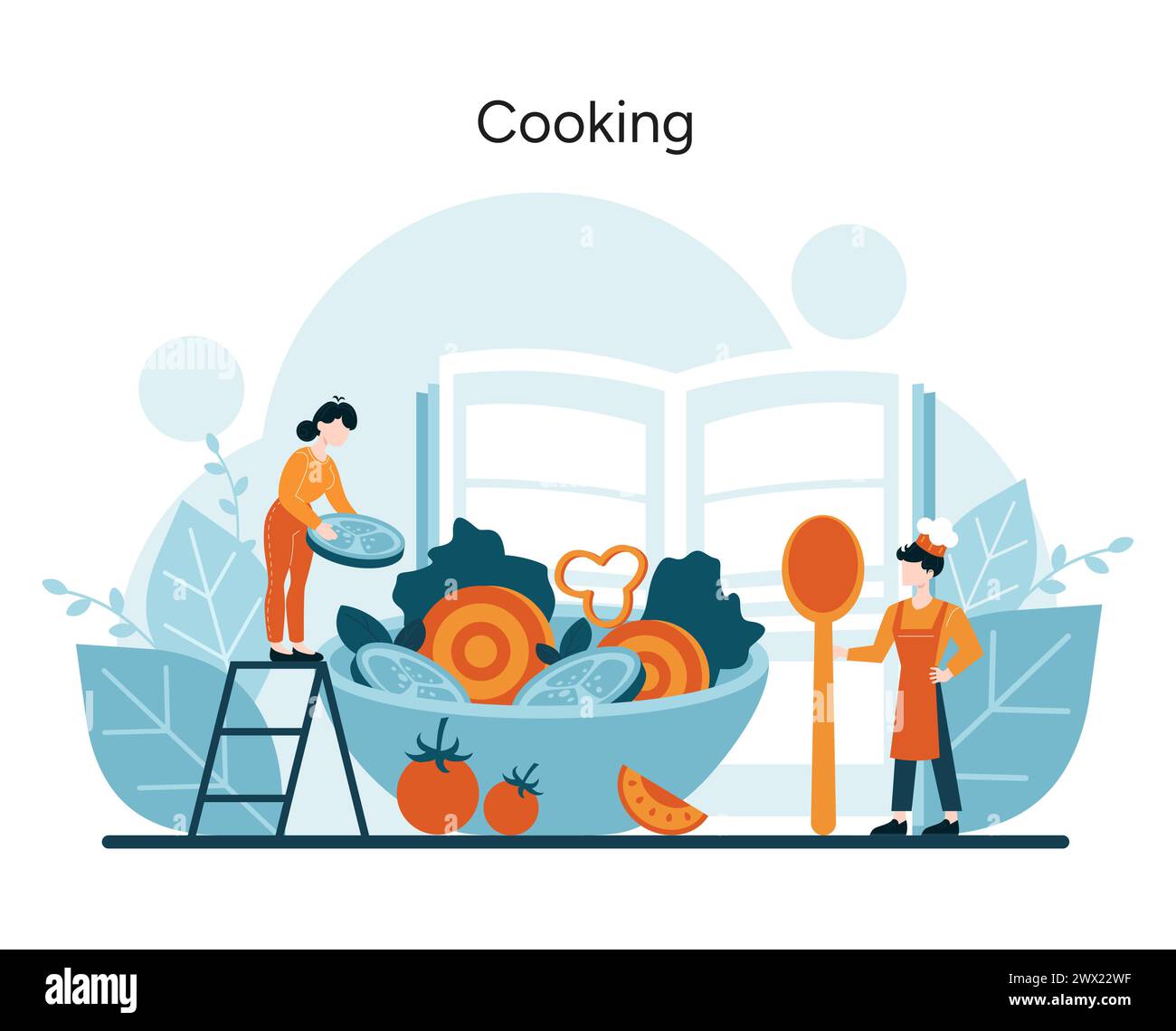 Culinary mastery Stock Vector Images - Alamy