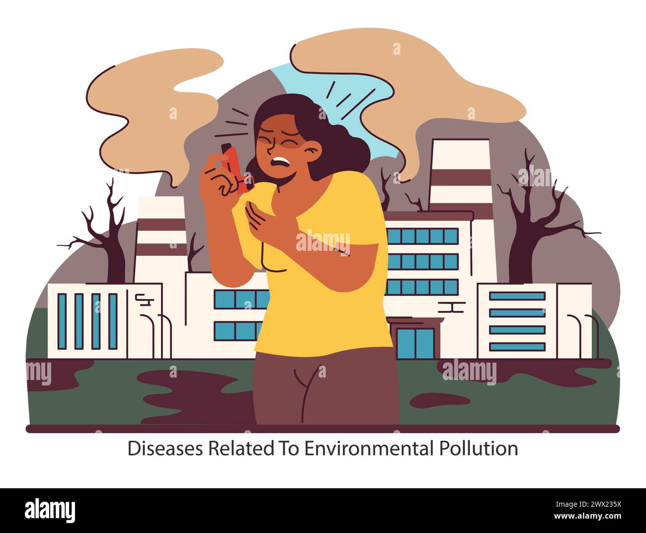 Environmental health crisis. The distressing effects of air pollution on individual health in ...