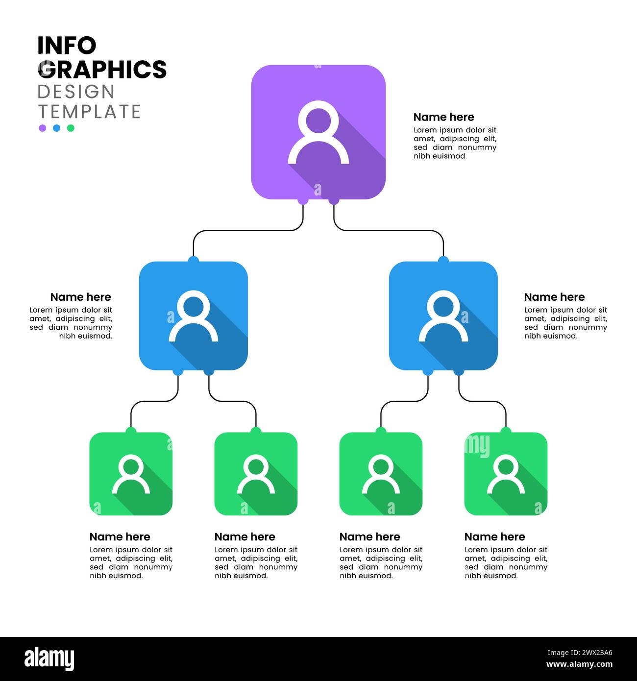 Infographic template. Business hierarchy with 3 layers. Vector ... Infographic template. Business hierarchy with 3 layers. Vector ...