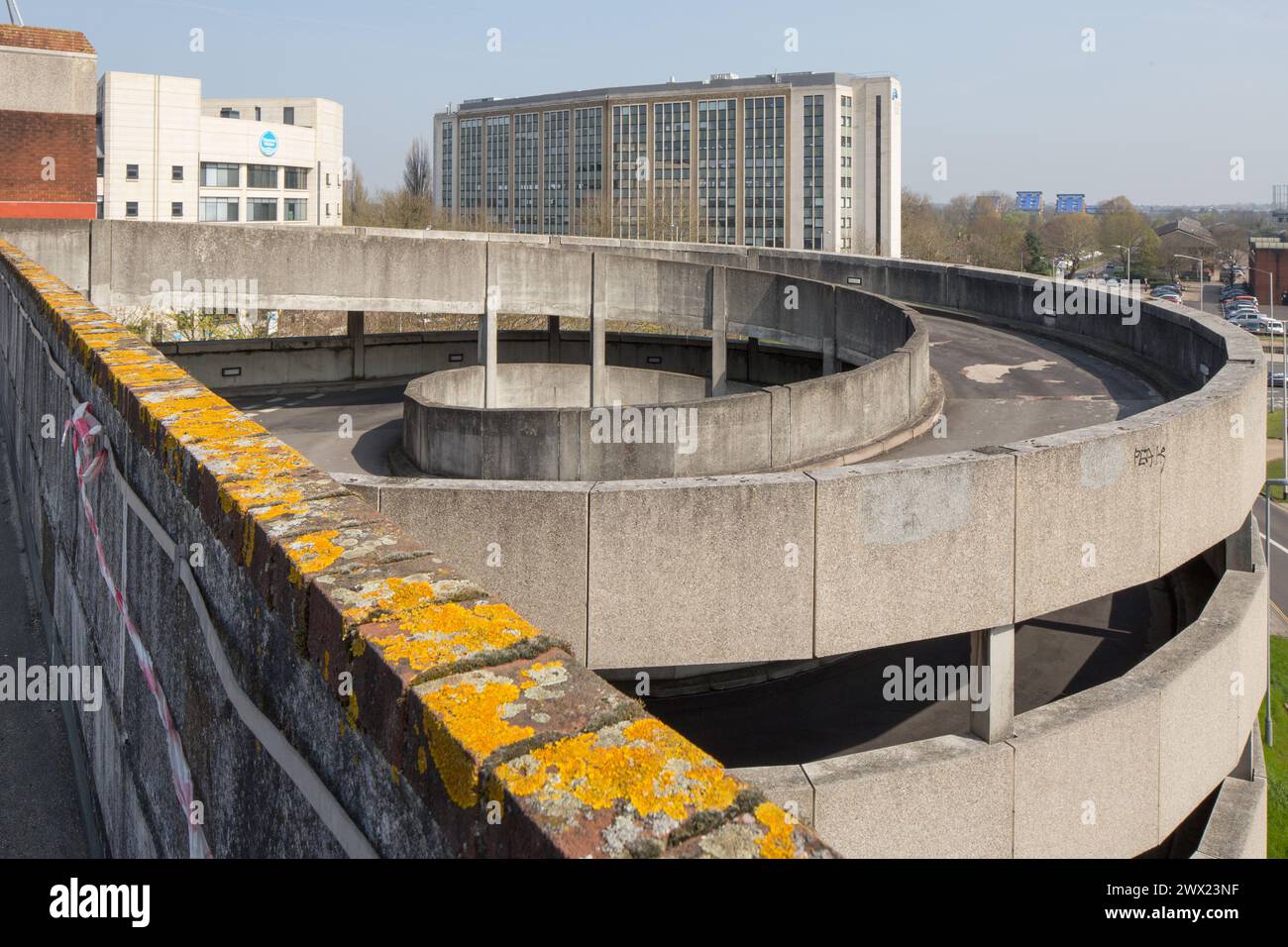 Spiral concrete ramp hi-res stock photography and images - Alamy