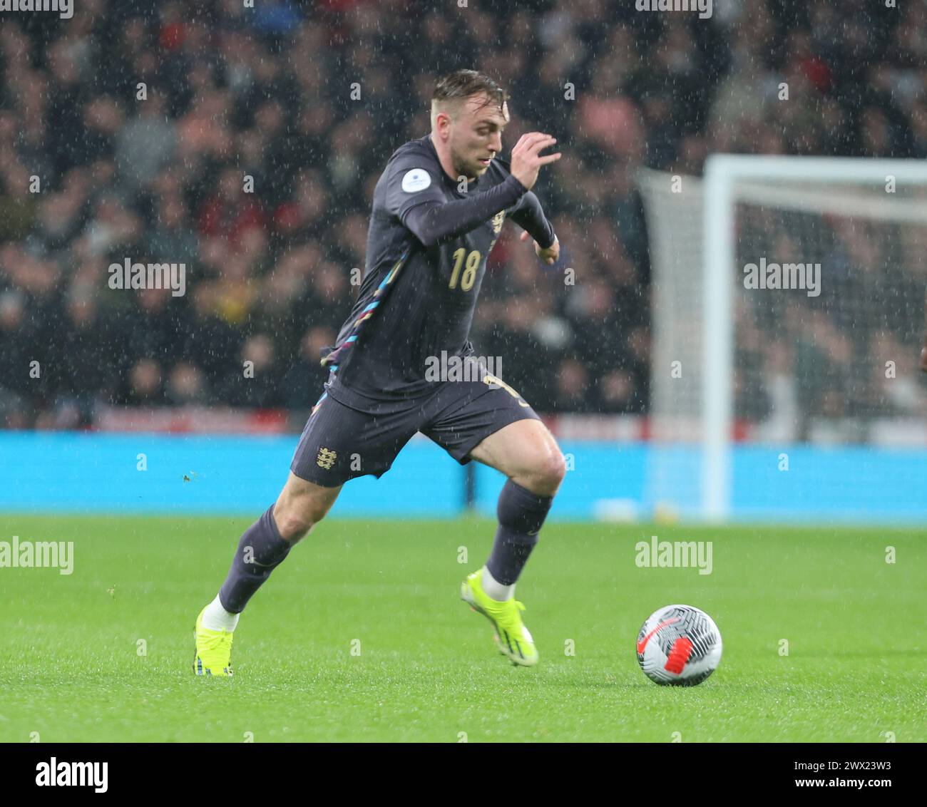 James Bowden(West Ham United)of England in action during International ...