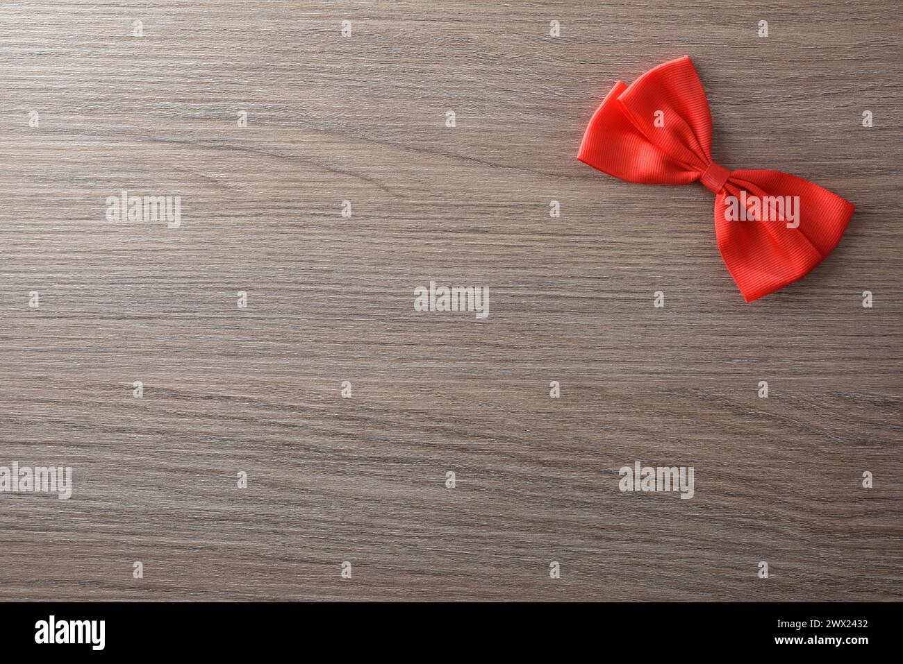 Little red bow at the top right for event background decoration on ...