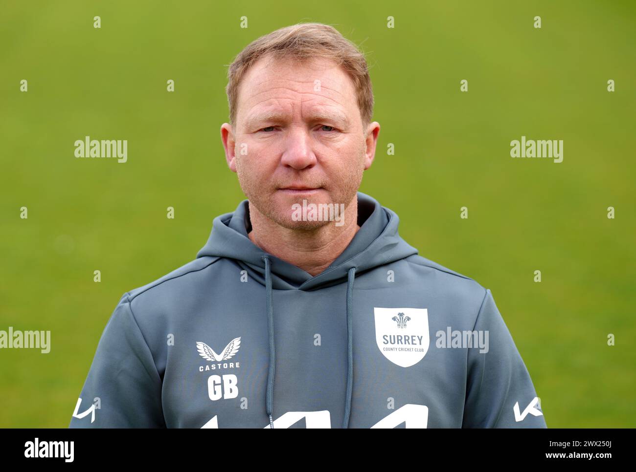 Surrey head coach, Gareth Batty, during a media day at The Oval, London ...