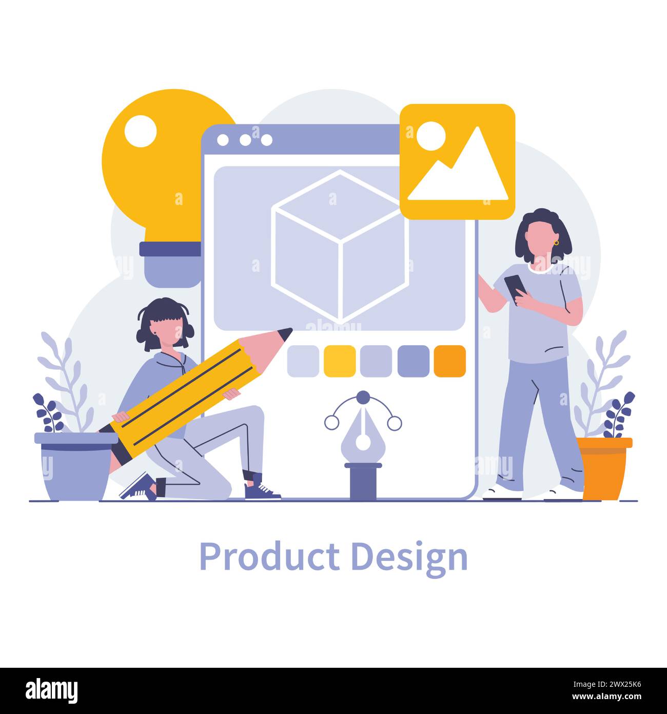 Ergonomic tool layout Stock Vector Images - Alamy
