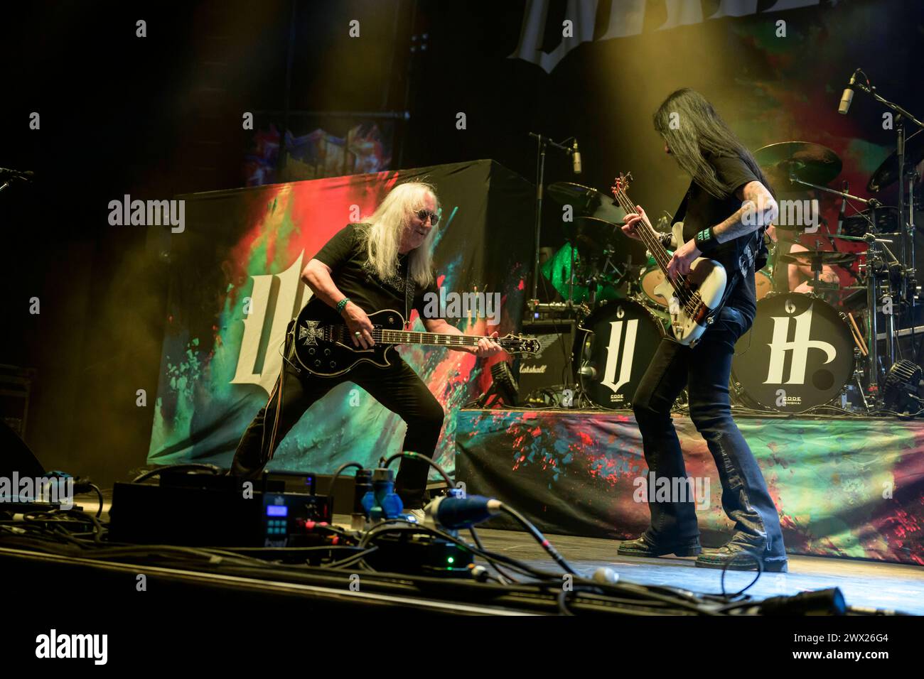 Uriah Heep Bernie Shaw live in der Olympiahalle, München am 25.03.2024 ...