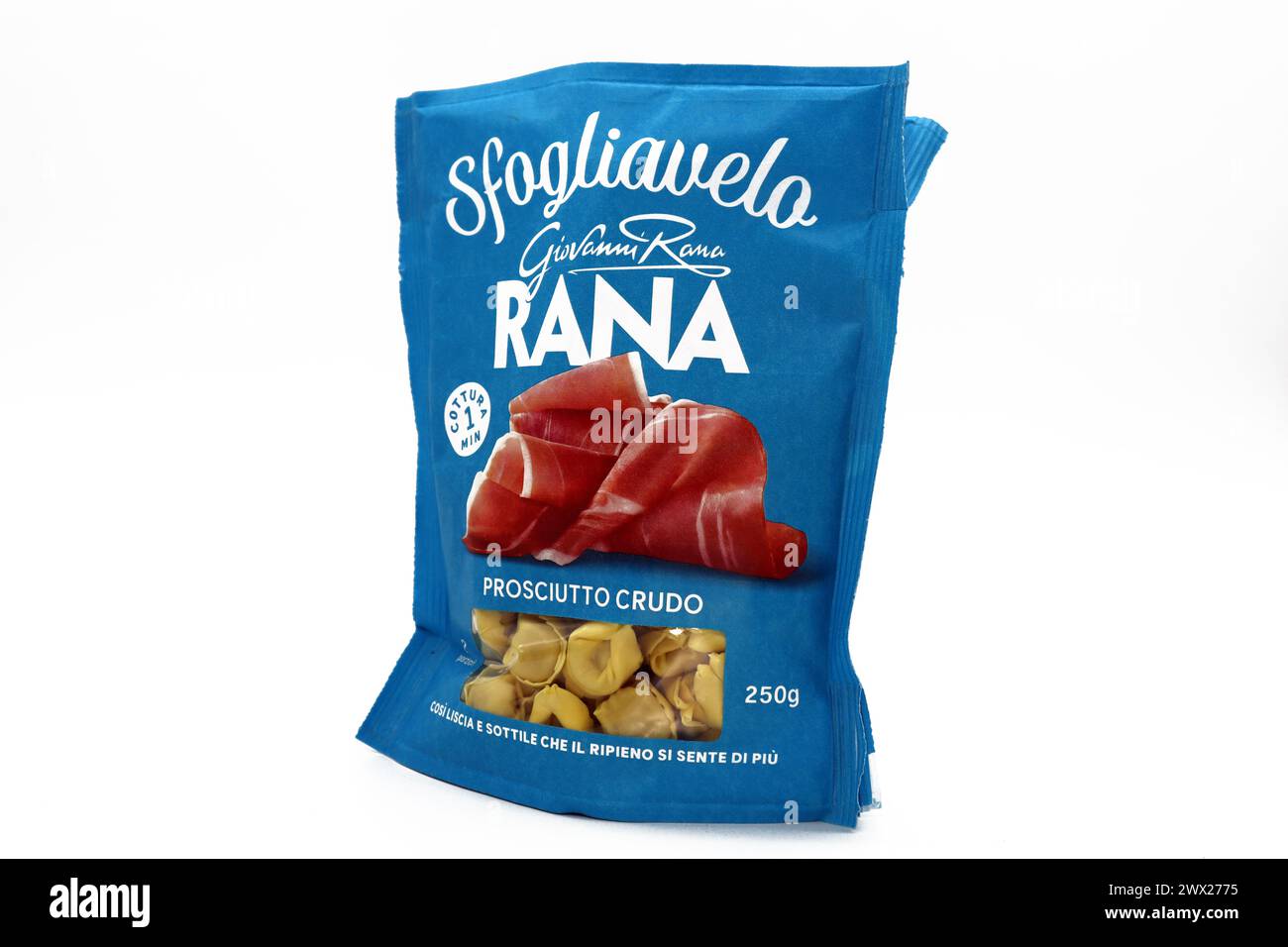 Italian Filled Pasta Giovanni Rana, Raw Ham Tortellini Stock Photo - Alamy