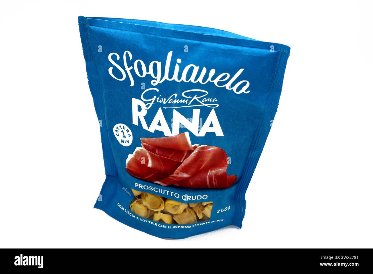 Italian Filled Pasta Giovanni Rana, Raw Ham Tortellini Stock Photo - Alamy