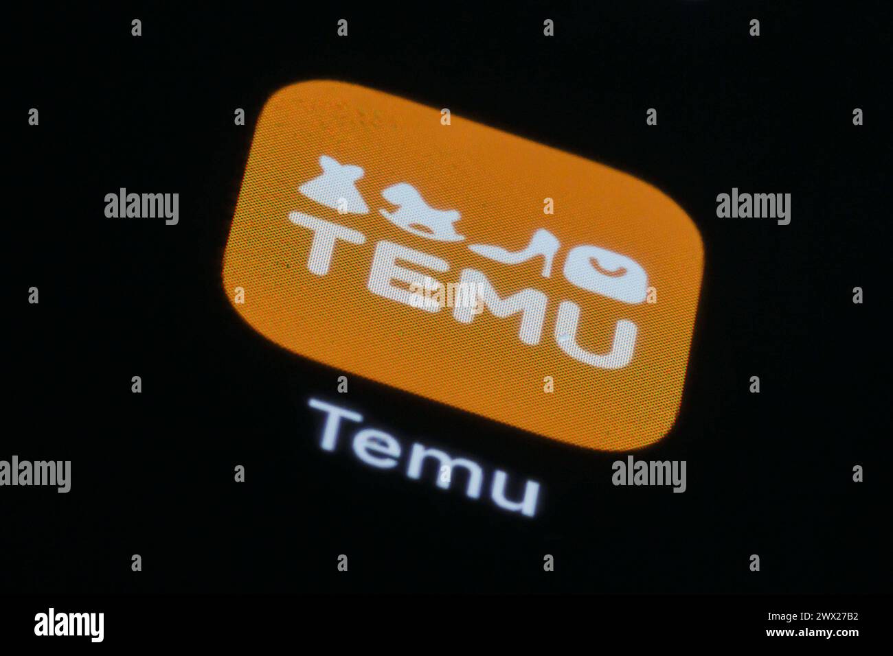 Temu logo hi-res stock photography and images - Alamy